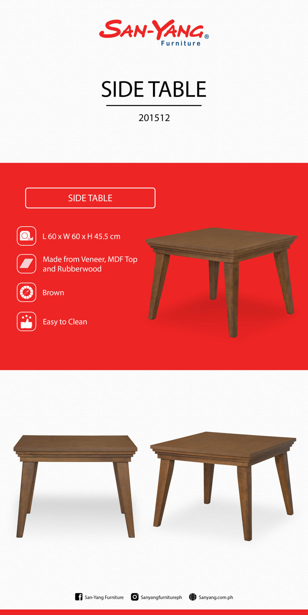 Side Table 201512 - Sanyang