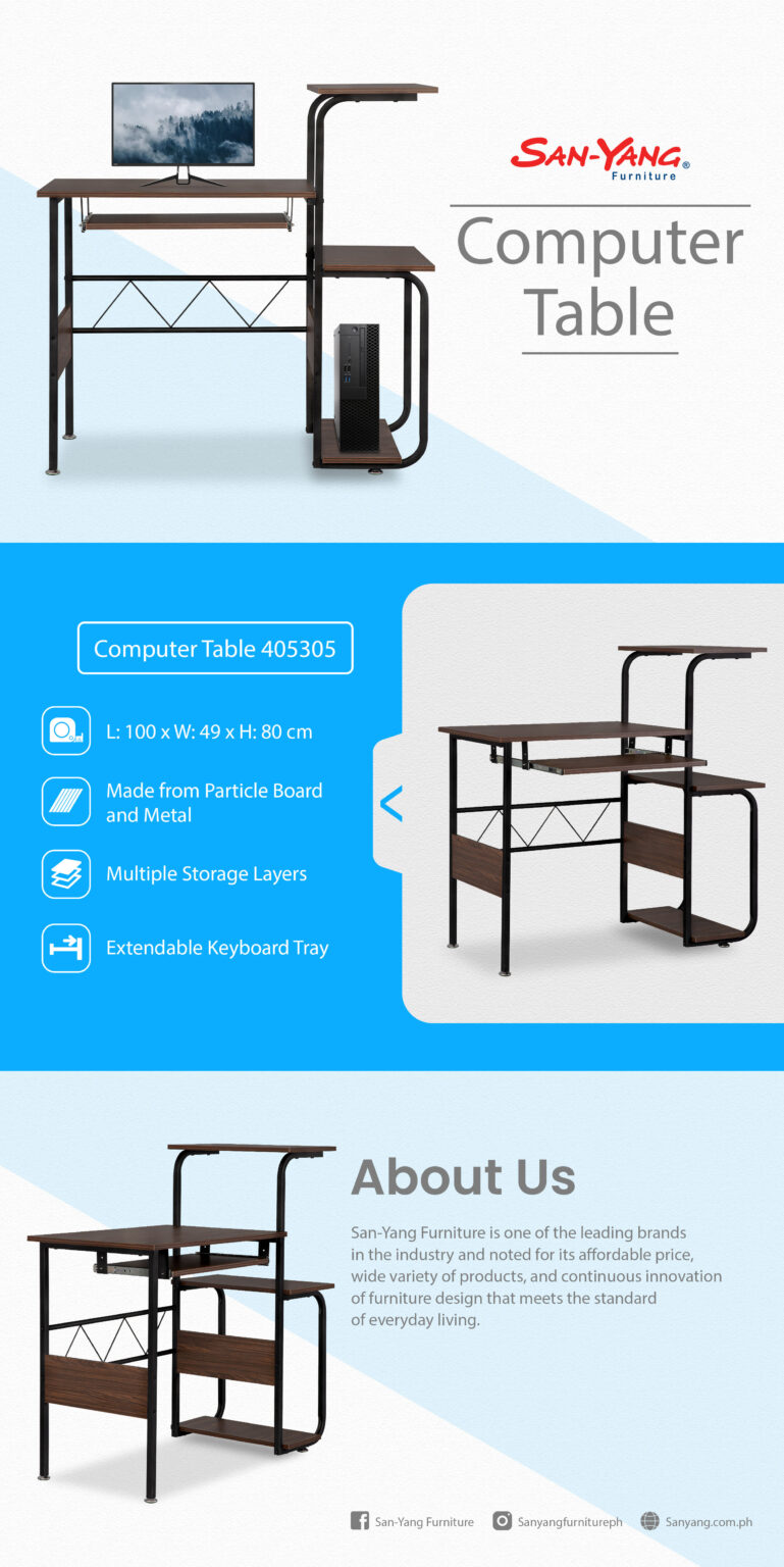 Computer Table 405305 - Sanyang