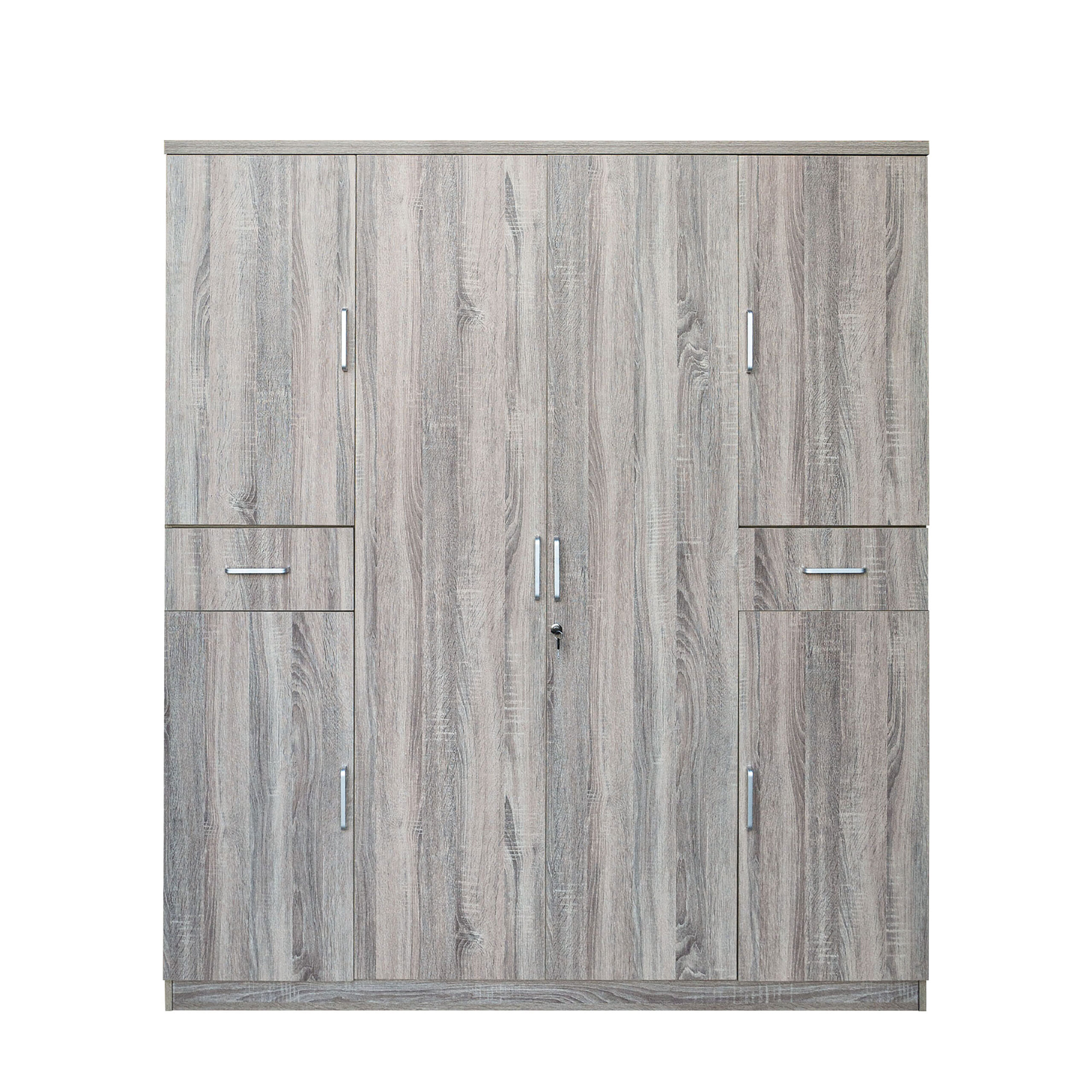 Wardrobe Cabinet with 4-Door/2-Drawer 111011 - Sanyang