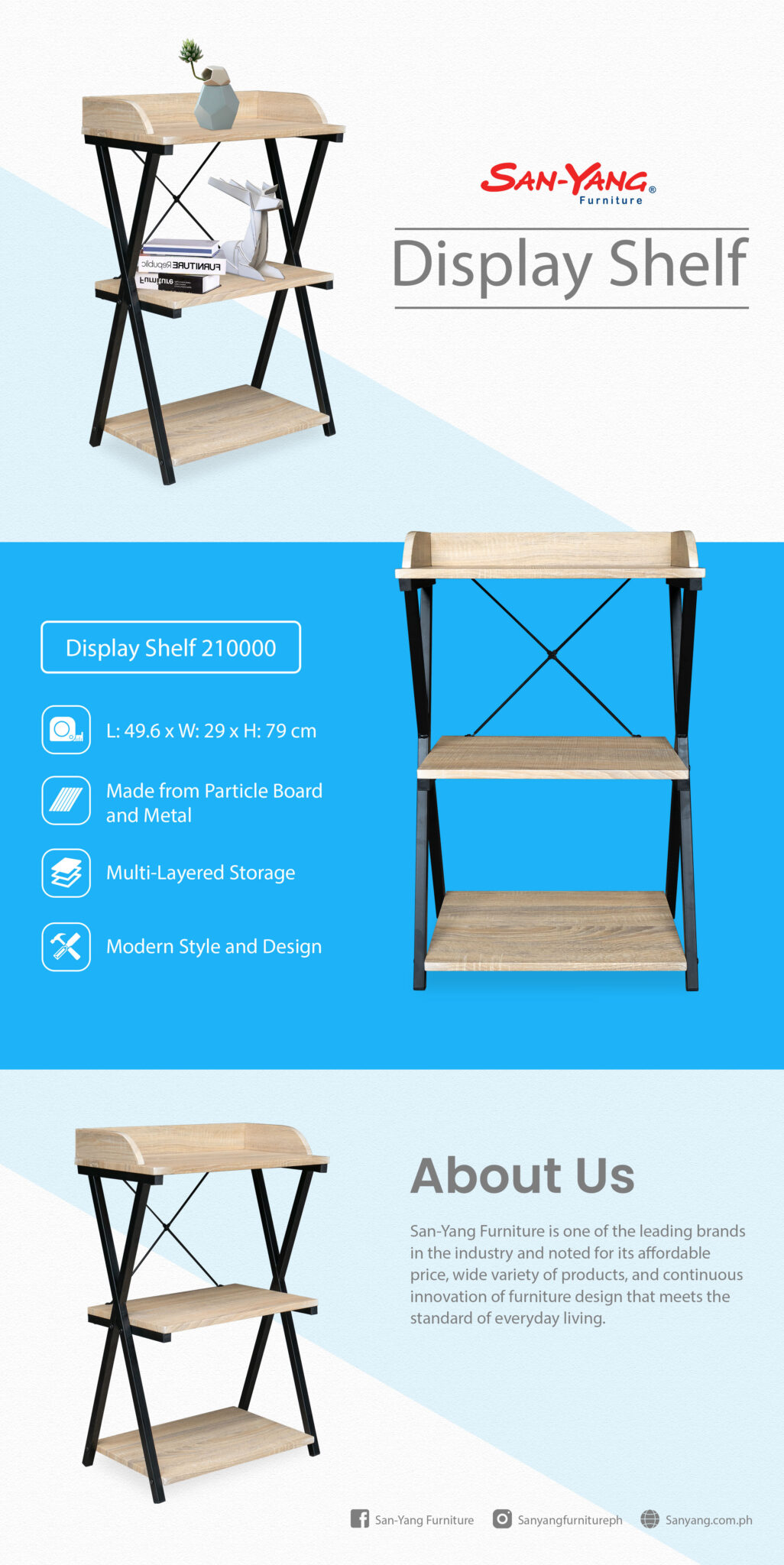 Display Shelf 210000 - Sanyang