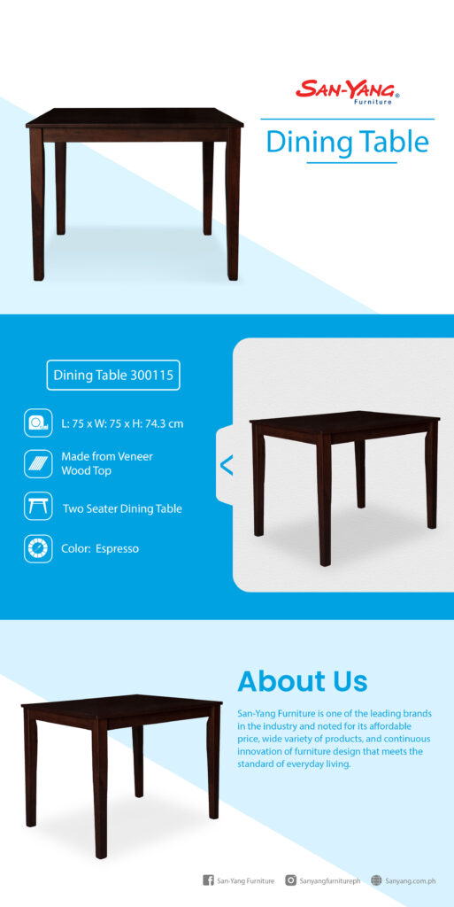 Dining Table 300115 - Sanyang