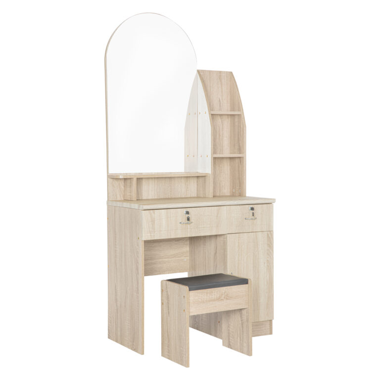 Dresser Table 100303 Light Walnut - Sanyang