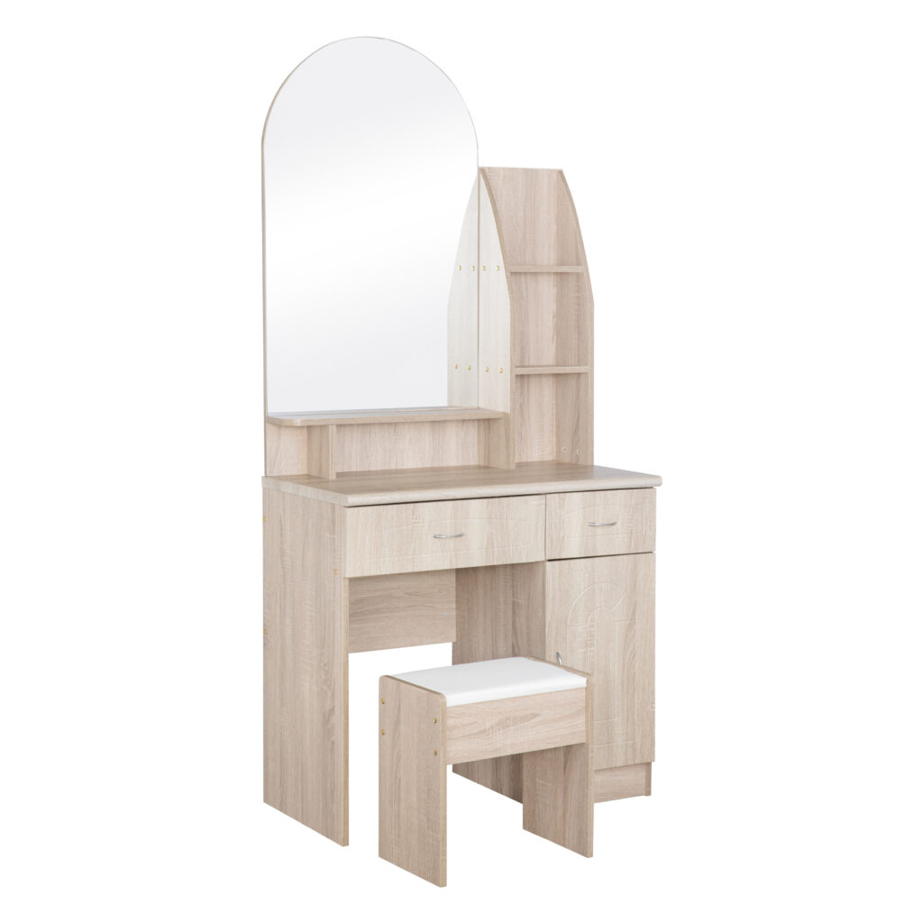 Dresser Table 100303 Light Walnut - Sanyang