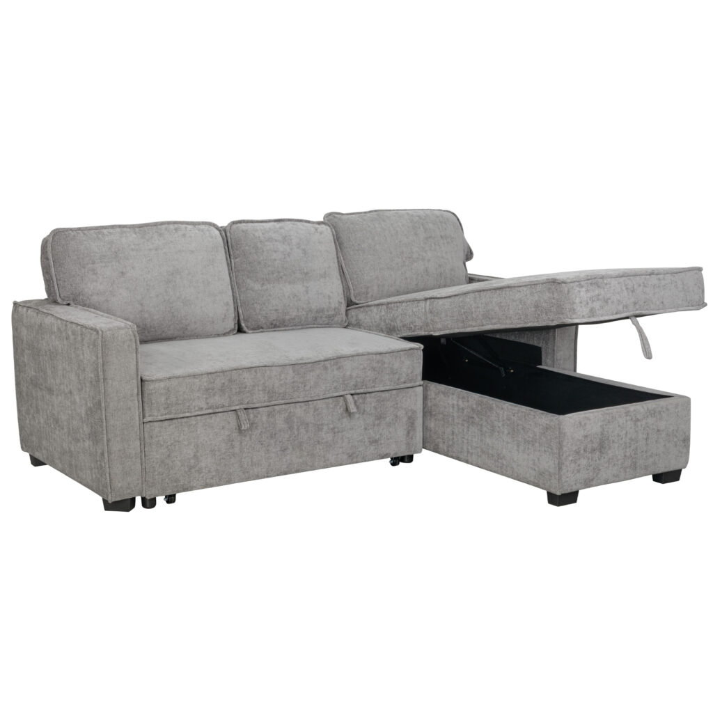 L Shape Sofa Bed With Storage 207062 Sanyang