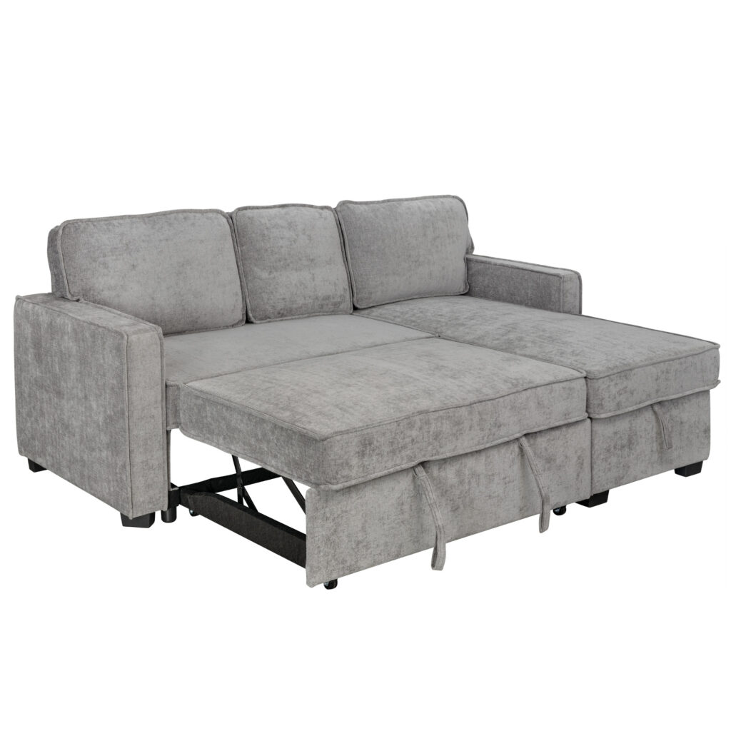 L Shape Sofa Bed With Storage 207062 Sanyang