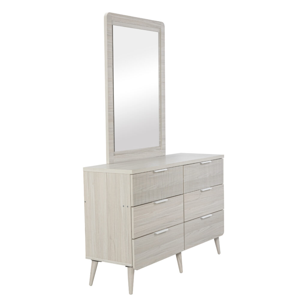 Dresser Drawer with Mirror 107010 - Sanyang