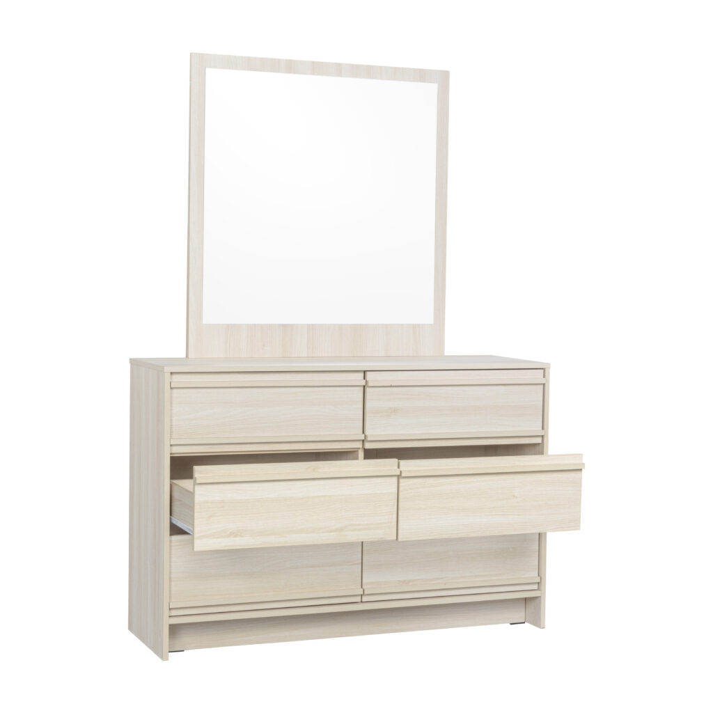 Dresser Drawer with Mirror 107025 - Sanyang